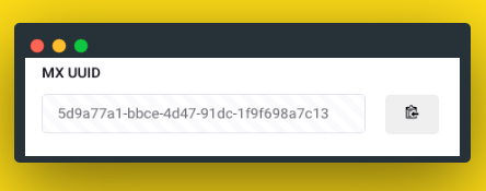 MX UUID | Add-ons | ExpressionEngine